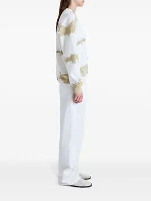Proenza Schouler White Label Tie-dye Print Sweatshirt