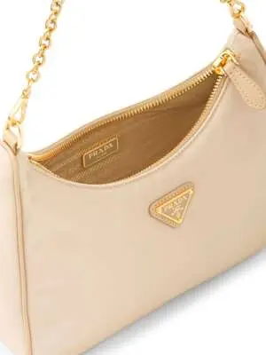 Prada Re-edition 2005 Shoulder Bag - Neutrals