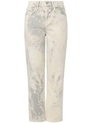 Moschino Mid-rise Cropped Jeans