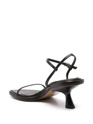 SOULIERS MARTINEZ 55mm Ivone Leather Sandals
