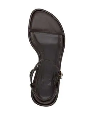 SOULIERS MARTINEZ 55mm Ivone Leather Sandals