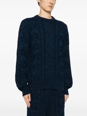 Marni Cable-knit Cotton Jumper