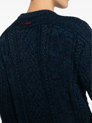 Marni Cable-knit Cotton Jumper