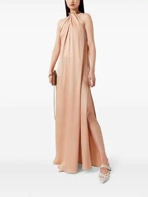 Stella McCartney Chain Link-detail Gown - Neutrals