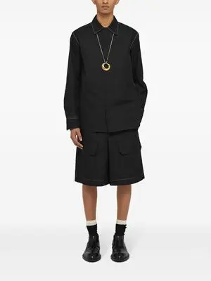 JIL SANDER Knee-length Bermuda Shorts