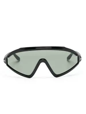 TOM FORD Lorna Shield Sunglasses - Black