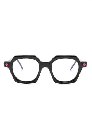 KUBORAUM Geometric-frame Glasses - Black