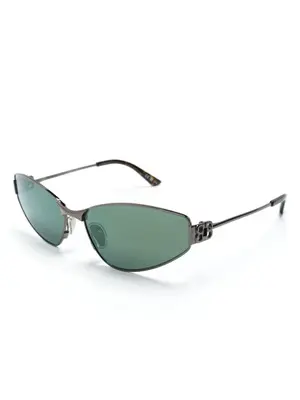 Balenciaga Cat-eye Frame Sunglasses - Black