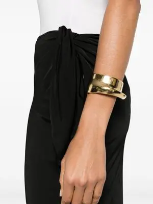 Saint Laurent Wrap Midi Skirt