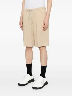 Paul Smith Drawstring-waist Linen Shorts - Brown