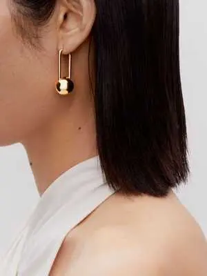 MARIA BLACK Grosse Schlesi Single Earring - Gold
