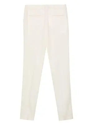 JIL SANDER Pressed-crease Straight-leg Trousers - Neutrals