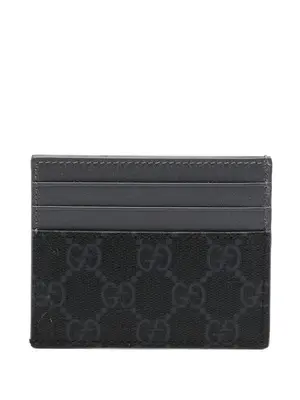 Gucci Gg Card Holder - Black