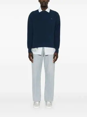 Maison Kitsuné Embroidered Logo Jumper