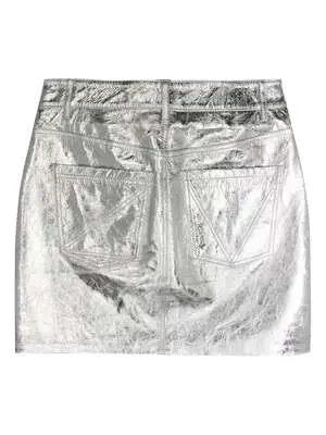 Zadig&Voltaire Jinette Mini Leather Skirt