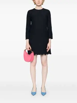Valentino Garavani Virgin Wool-blend Shift Minidress