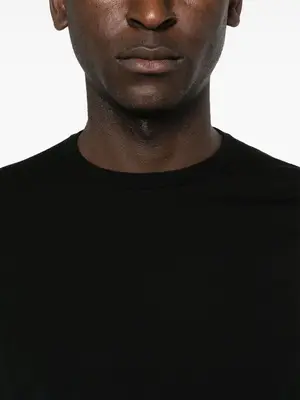 BALLANTYNE Fine-knit Cotton Sweater - Black