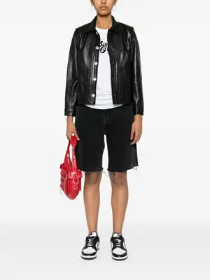 Zadig&Voltaire Litchi Leather Jacket