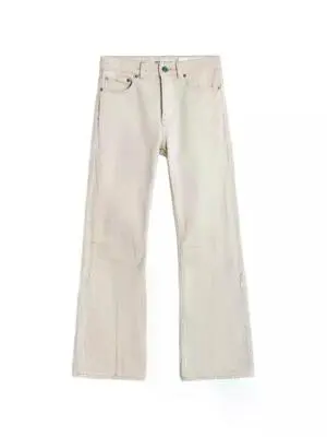 Our Legacy Moto-cut Flared Jeans - Neutrals