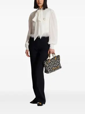 Balmain Panelled Tweed Jacket