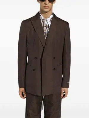 Dolce & Gabbana Double-breasted Cotton Jacket