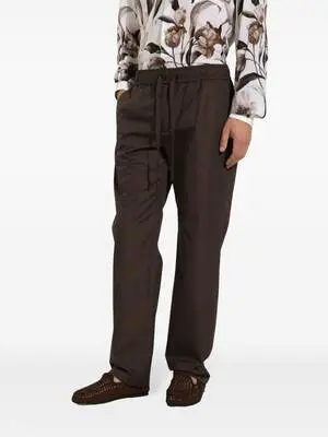 Dolce & Gabbana Straight-leg Trousers - Brown