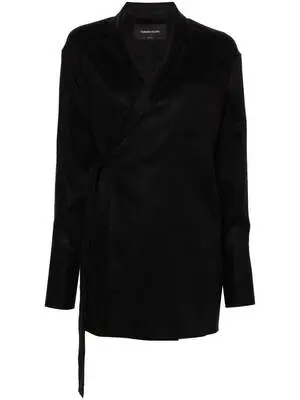 Fabiana Filippi Linen Wrap Jacket