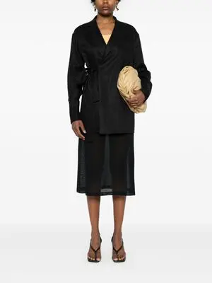 Fabiana Filippi Linen Wrap Jacket