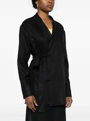 Fabiana Filippi Linen Wrap Jacket