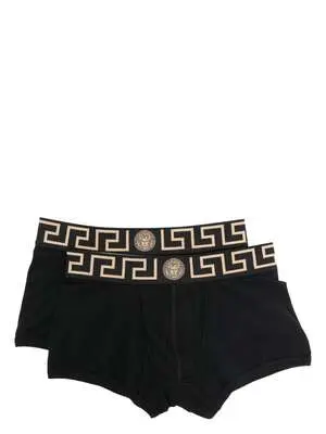 Versace Medusa-jacquard Briefs - Black