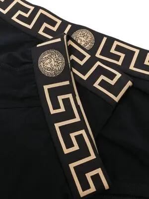 Versace Medusa-jacquard Briefs - Black