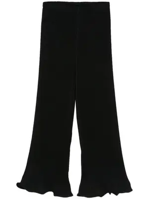 MELITTA BAUMEISTER Plissé Cropped Trousers