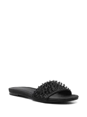 Fabiana Filippi Duchesse Bead-detailed Slides