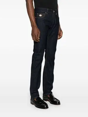 Versace Mid-rise Slim-fit Jeans