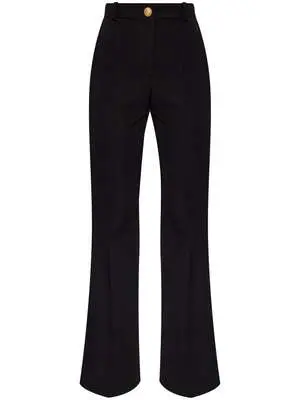 Balmain Flared Virgin Wool Trousers