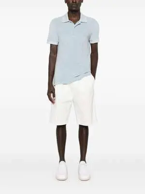 Brunello Cucinelli Pleat-detail Straight-leg Shorts - White