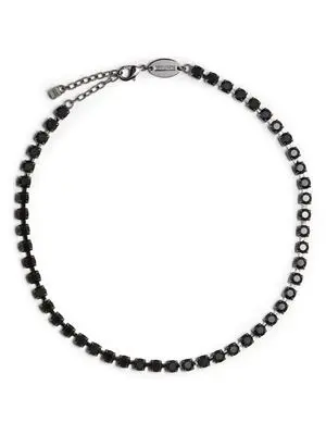 Dsquared2 Crystal Embellishment Necklace - Silver