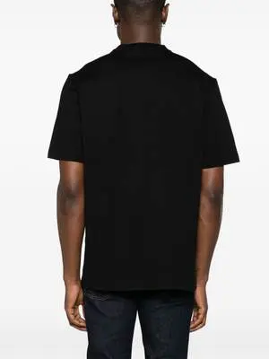 Versace Embroidered Cotton-jersey T-shirt