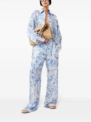 Stella McCartney Graphic Print Silk Shirt