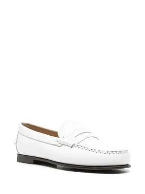 SEBAGO Danielle Leather Loafers - White