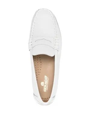 SEBAGO Danielle Leather Loafers - White