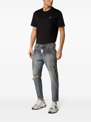 Philipp Plein Mid-rise Straight-leg Jeans