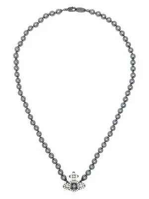 VIVIENNE WESTWOOD Olympia Orb-charm Pearl Necklace
