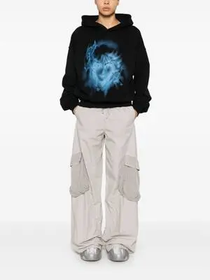 Iceberg Wide-leg Cargo Pants