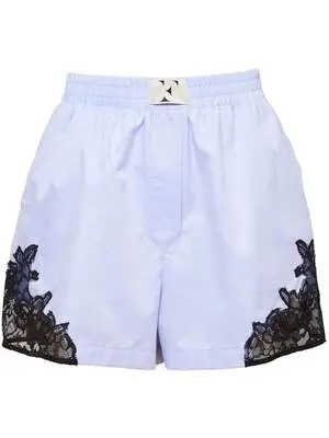 FLEUR DU MAL Poplin Boxer Shorts