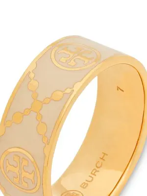 Tory Burch Double T Enamel Ring