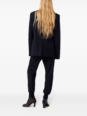 Stella McCartney Single-breasted Flannel Blazer