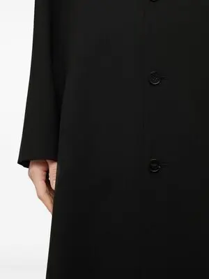 JIL SANDER Buttoned Wool Overcoat
