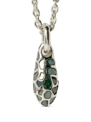 PARTS OF FOUR Chrysalis Diamond Necklace - Silver