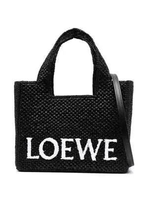 Loewe Small Raffia Tote